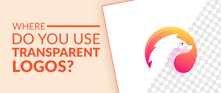 What is a transparent logo and Why is it needed?