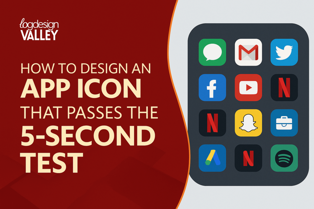 How to Design an App Icon That Passes the 5-Second Test? - Logo Design ...